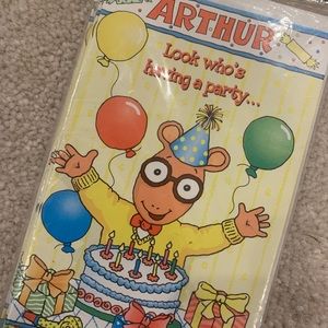 Party Supplies | Vintage Arthur Dw Birthday Party Invitations New ...